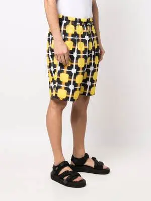 COUNTY OF MILAN Marcelo Burlon Straight-leg Track Shorts