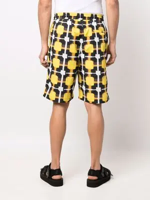 COUNTY OF MILAN Marcelo Burlon Straight-leg Track Shorts