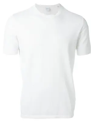 Aspesi Short-sleeve Sweater - White