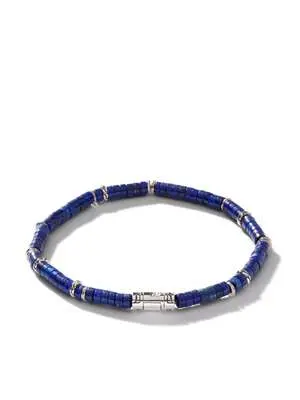 John Hardy Classic Chain Heishi Bead Bracelet - Blue