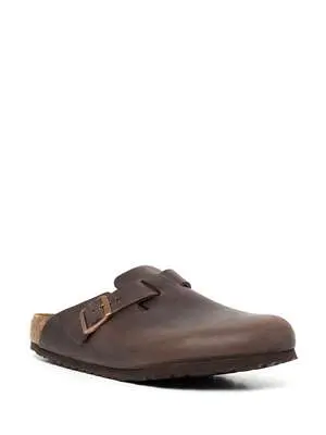 BIRKENSTOCK Buckle-fastening Mules - Brown