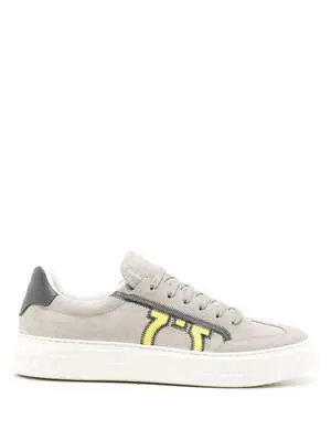 FERRAGAMO Borg 5 Low-top Sneakers - Grey