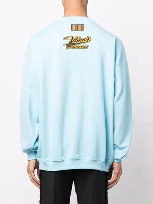 VTMNTS Logo-print Crew Neck Sweatshirt