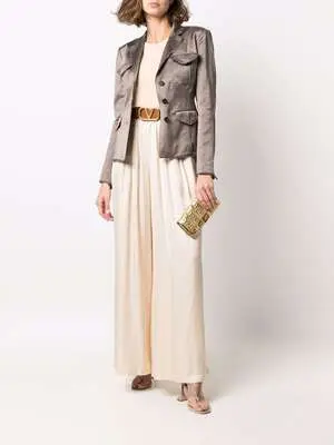 TOM FORD Short-sleeve Cotton T-shirt - Neutrals