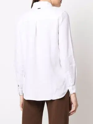 Barbour Marine Linen Shirt - White