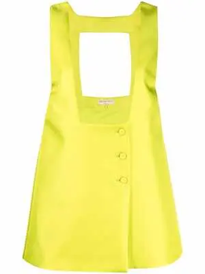 Emilio Pucci Button-fastening Pinafore Dress
