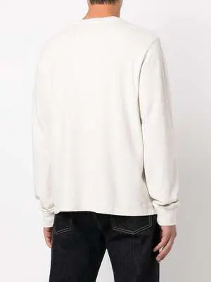 FRAME Crewneck Cotton Sweatshirt