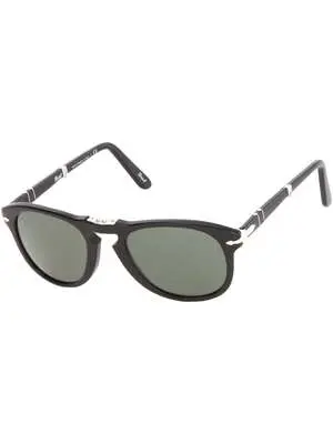 Persol Black Round Frame Sunglasses