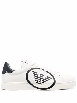Emporio Armani Logo-print Low-top Sneakers