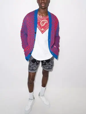 COUNTY OF MILAN Paisley-print Cotton T-shirt