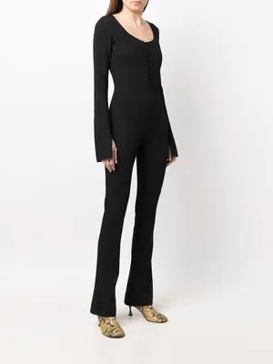 Acne Studios Long-sleeve Twill Jumpsuit