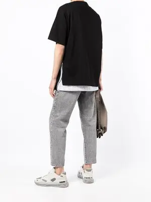JUUN.J Relaxed Crew-neck T-shirt - Black