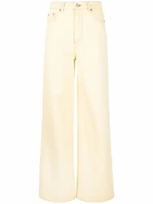 GANNI Magny Wide-leg Jeans