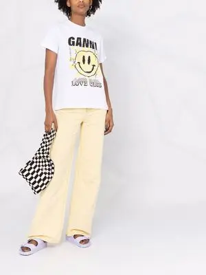 GANNI Magny Wide-leg Jeans