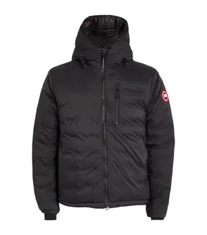 Canada Goose Lodge Hooded Jacket - Black