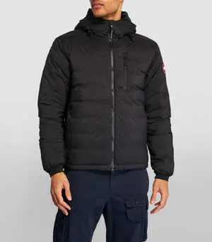 Canada Goose Lodge Hooded Jacket - Black
