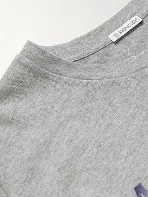 Moncler Logo-print Cotton-jersey T-shirt