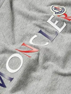 Moncler Logo-print Cotton-jersey T-shirt