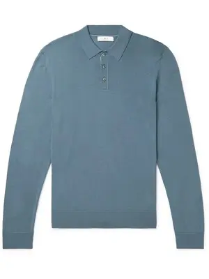 Mr P. Merino Wool Polo Shirt