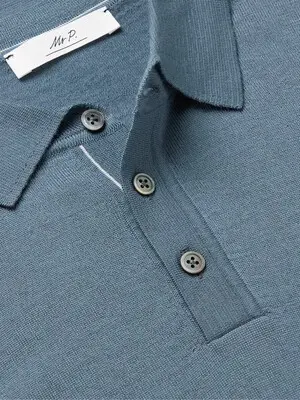Mr P. Merino Wool Polo Shirt