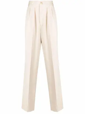 Giuliva Heritage Silk Tailored Trousers