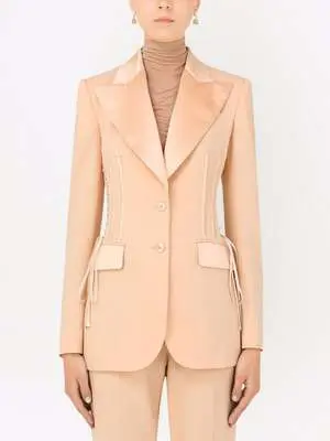 Dolce & Gabbana Gabardine Single-breasted Blazer