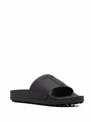 TOD'S Logo-embossed Slides