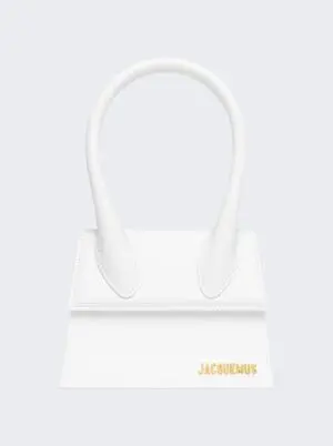 Jacquemus Le Chiquito Moyen Handbag - White
