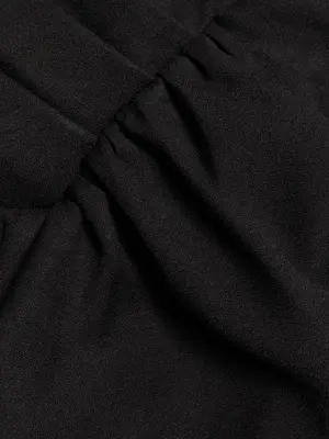 ELLIATT Reception Ruffled Cocktail Dress - Black