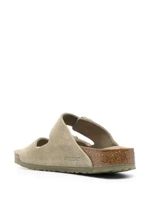 BIRKENSTOCK Arizona Leather Sandals - Green