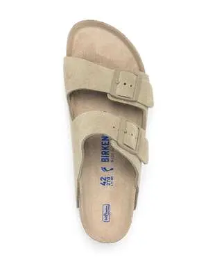 BIRKENSTOCK Arizona Leather Sandals - Green