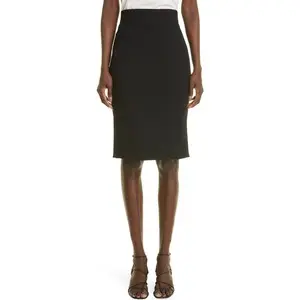 Akris Wool Blend Pencil Skirt