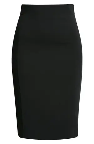 Akris Wool Blend Pencil Skirt