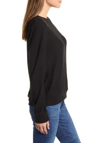 Loveappella Cozy Crewneck Long Sleeve Top
