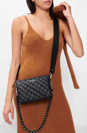 Mz Wallace Crosby Pippa Quilted Crossbody Bag