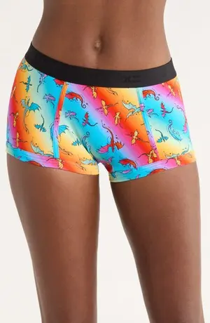 TOMBOYX Boyshorts - Pride Rainbow Dragon