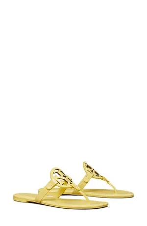 Tory Burch Miller Thong Sandal Lemon Ice