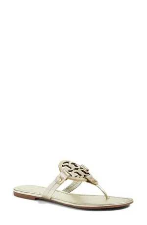 Tory Burch Miller Thong Sandal - Spark Gold