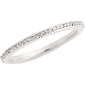 Monica Vinader Diamond Eternity Ring - Diamond/sterling Silver