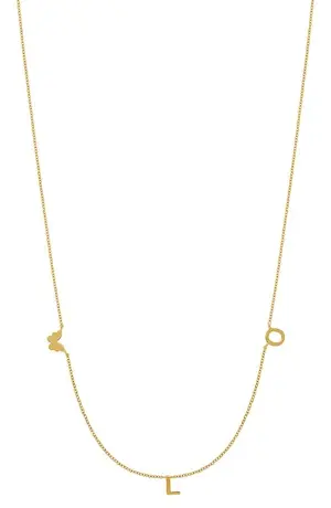 Bony Levy Bony Levy 14k Gold Charm Necklace 14k Yellow Gold - 3 Charms