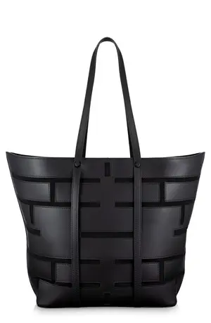 FRAME Plaque Leather Tote