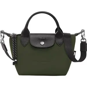 Longchamp Le Pliage Extra Small Crossbody Bag - Khaki