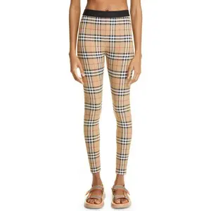 Burberry Checks Leggings For Women