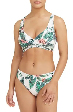SEA LEVEL High Cut Bikini Bottom - White