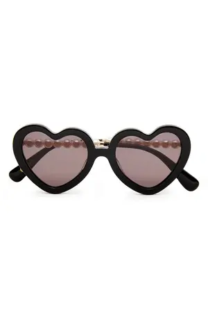 Lele Sadoughi Sweetheart Sunglasses Jet
