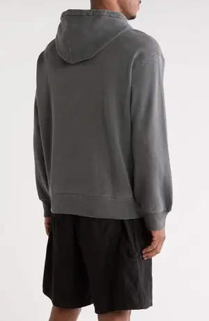 Carhartt Work In Progress Nelson Hoodie - Black Garment Dyed