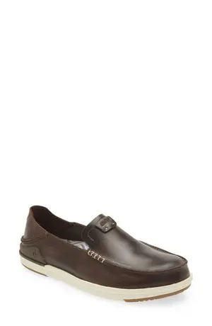Olukai Kakaha Slip-on - Dark Java / Dark Java