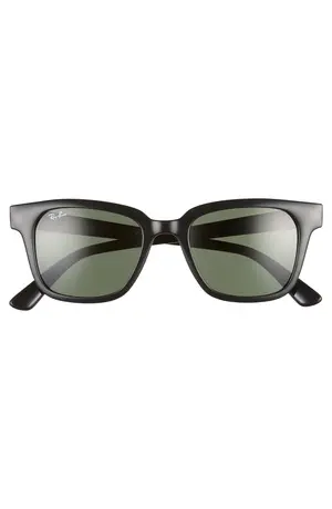 Ray-ban 51mm Wayfarer Sunglasses - Black/ Green