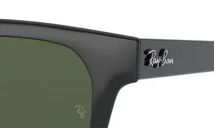 Ray-ban 51mm Wayfarer Sunglasses - Black/ Green