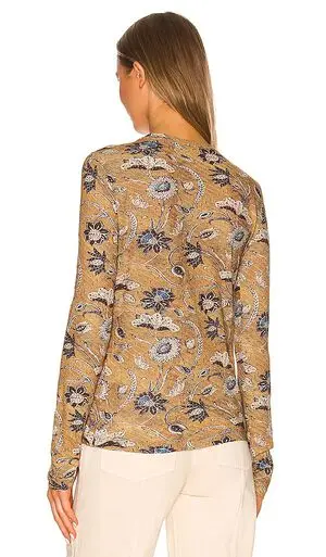 Ulla Johnson Eve Top In Yellow